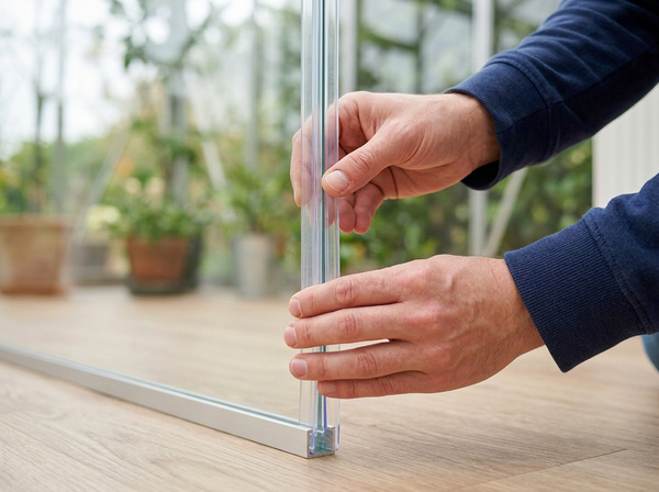 Wintergarten-Dichtung bestimmen: Bürste, PVC oder Polycarbonat? | Duschop